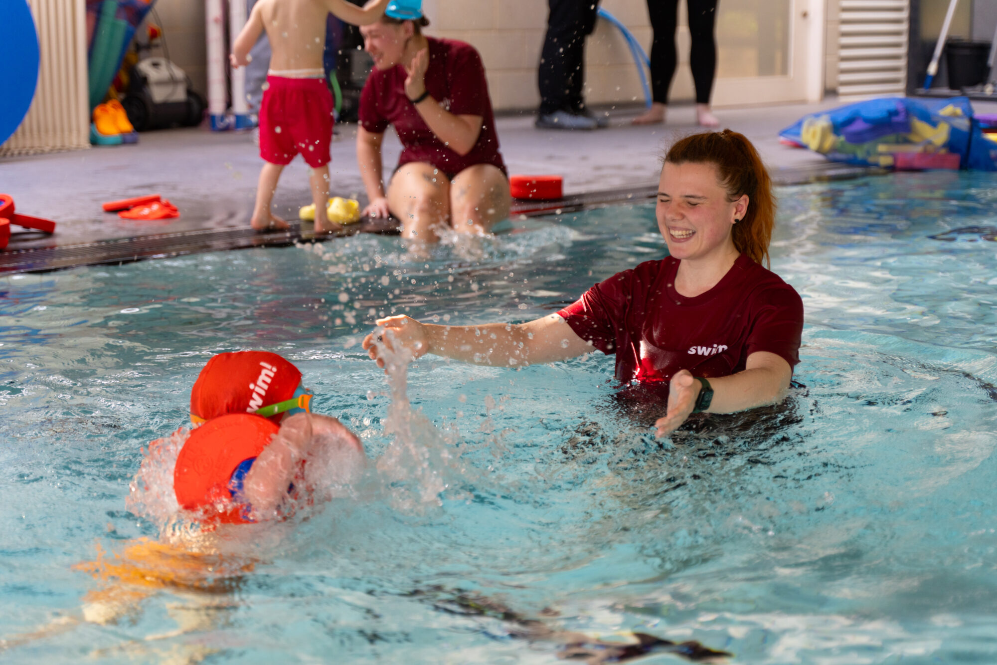 Ellowes Hall - swim!